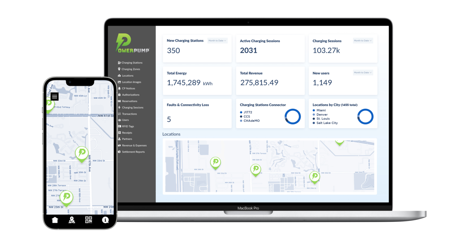 Charging Station Management Software – Powerpump